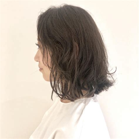 モテ・愛されテイスト【air Ginzatower】シルキーシェイプカール｜ヘアカタログ詳細｜新橋駅徒歩1分｜髪質改善で美髪になれる美容院