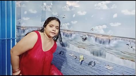 Indian Boudi Bathing Vlog Village Bhabhi Bathing Vlog Desi Bathing