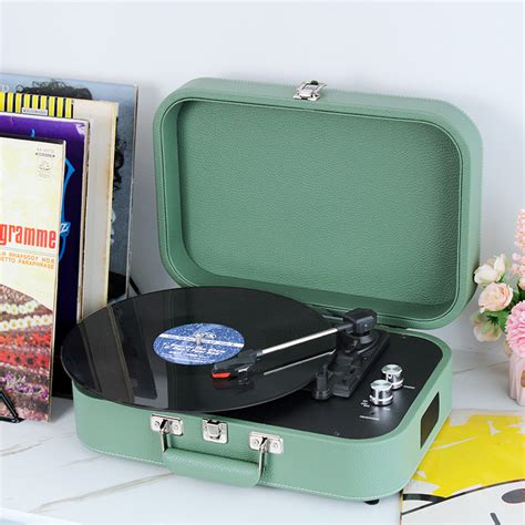 Goka Rp05 მწვანე ფირსაკრავი Vinyl Ge მუსიკალური ვინილები ფირფიტები