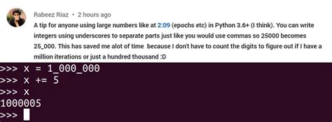 Nice Feature In Python 3 Andriy Burkov 55 Comments