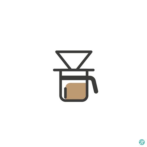 드립커피 아이콘 일러스트 Ai 다운로드 Download Drip Coffee Icon 어반브러시