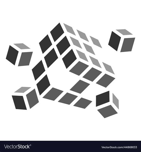 Rubik Cube Element Royalty Free Vector Image Vectorstock Rubik Cube Element Royalty Free Vector Image Vectorstock