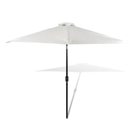 Parasol Sable Blanc Avec Poteau En Acier M Leroy Merlin
