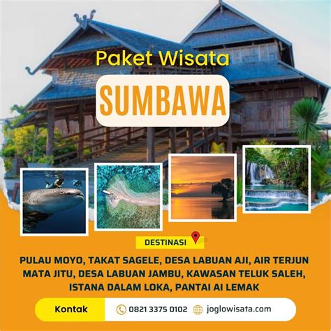 Paket Wisata Sumbawa Joglo Wisata