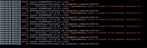 nestjs 실패로그 프로젝트 docker 환경변수 설정 문제
