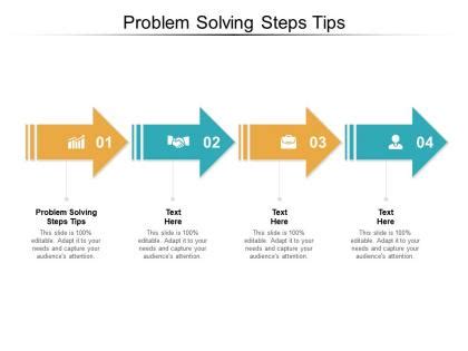 Tips Problem Solving PowerPoint Presentation And Slides SlideTeam