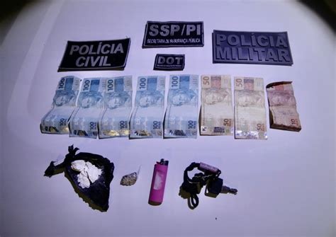 Acusado De Fazer Delivery De Drogas é Preso Durante Blitz Em Teresina