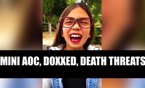 ‘mini Aoc Doxxed And Threatened All Social Accounts Closed 22moon Com