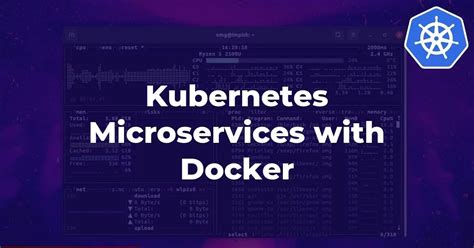 kubernetes microservices with docker