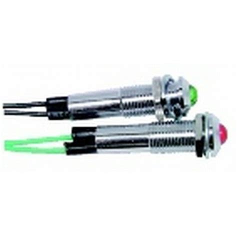 Red Mains Operated Chrome Bezel Jaycar Australia