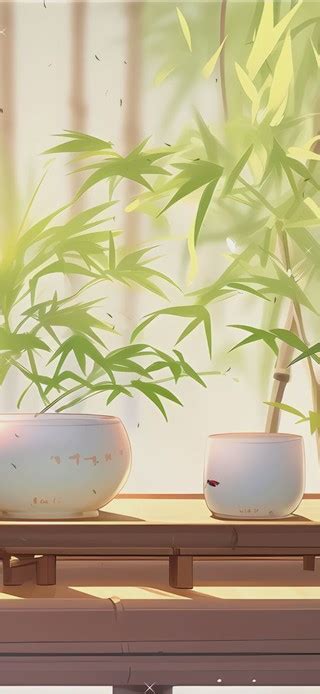 竹林绿景 风景手机动态壁纸 风景手机壁纸下载 元气壁纸