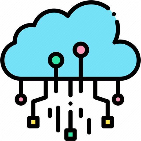 Cloud Computing Service Ai Technology Server Development Icon Download On Iconfinder
