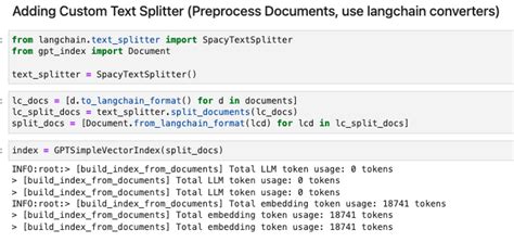 Jerry Liu On Twitter 3 If You Are Using A Langchainai Text Splitter Specifically You Can