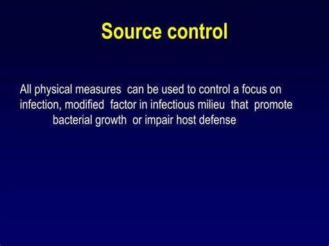 K148 Prinsip Source Control Pada Sepsis And The Sepsis Guidelineppt