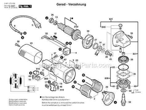 Bosch Angle Grinder Wiring Diagram