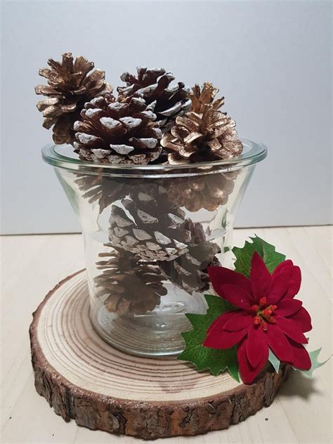 골드와 실버 고급솔방울오너먼트와 이케아유리화병세트트리 세컨웨어헬로마켓