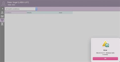 Another Sqlite Error 6 Rootsmagic Rootsmagic Community