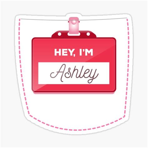 Ashley Sticker For Sale By Sirius 12456 Redbubble