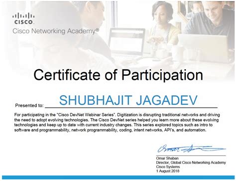 Shubhajit Jagadev On Linkedin Cisco Networking Academy Cisco Devnet
