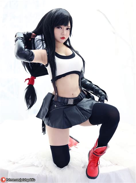 Potato Godzilla Tifa Nudecosplay Biz