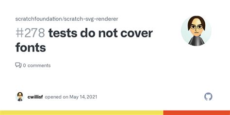 Tests Do Not Cover Fonts · Issue 278 · Scratchfoundationscratch Svg