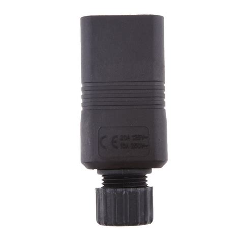 Iec 320 C20 16a 250 Socket C20 Diy Rewirable Connector Ebay
