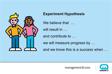 Experiment Hypothesis Management