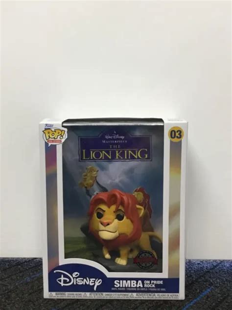 Funko Pop Vhs Cover Disney The Lion King Simba On Pride Rock 03