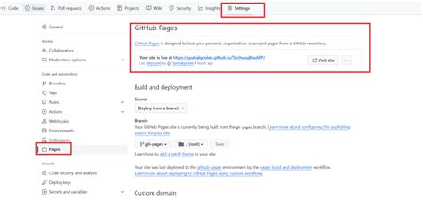 2025 Github Reactvite利用github Pages進行網頁部屬 Geolab空間資訊實驗室