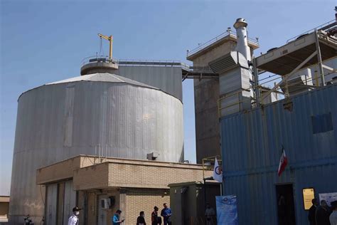 Biogas Power Plant Inaugurated In Tehran Wastewater Treatment Plant