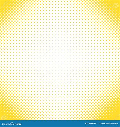 Geometrical Halftone Dot Pattern Background Vector Design From Circles In Varying Sizes Stock