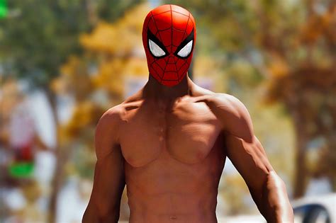 Marvels Spider Man PS Artist On Making Peter Parkers Nipples Bulge Polygon