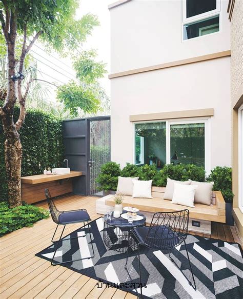 สวนสไตล์มินิมัล บ้านและสวน การจัดสวนแนวโมเดิร์น สวนภายในบ้าน