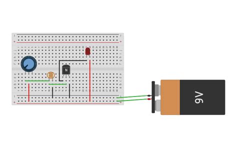 Circuit Design การต่อวงจรไฟฟ้าแบบพื้นฐาน2 Tinkercad