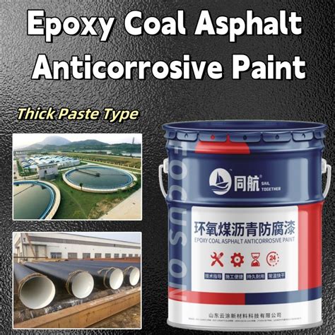 Epoxy Coal Bitumen Anticorrosive Thick Slurry Paint Coal Tar Pitch