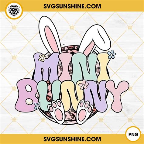 Mini Bunny Png Leopard Mini Easter Png