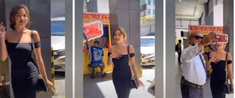 Pinoy Celebrity News Manong Guard Napak Iyak Nalangmatapos Itong Gawin Ni Andrea Brillantes Sa