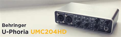 Новости :: Все категории :: Обзоры :: Обзор Behringer UMC204HD