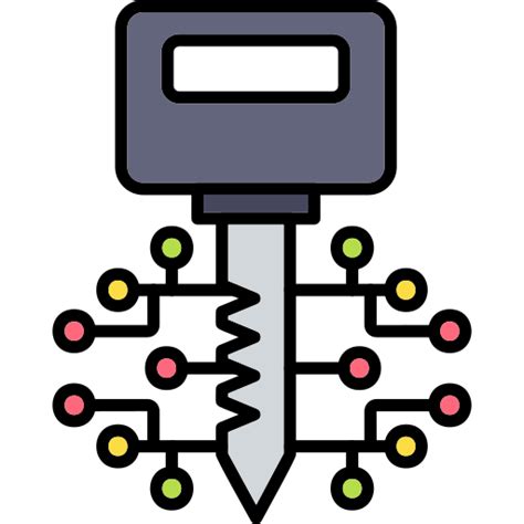 Digital Key Free Icon
