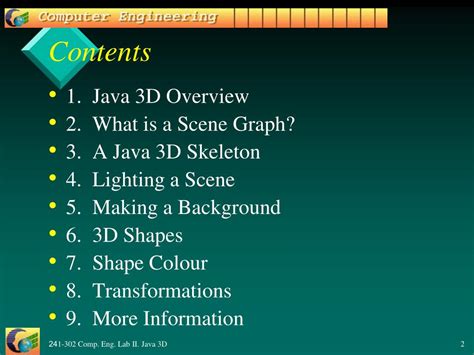 ppt introduction to java 3d powerpoint presentation free download