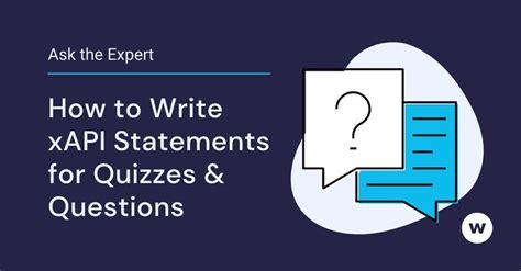 How To Write Xapi Statements For Questions And Quizzes