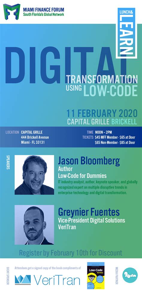 Digital Transformation Using Low Code Lunch And Learn Intellyx The