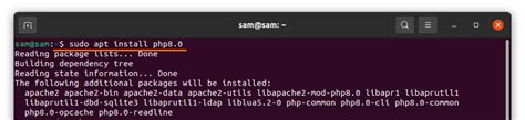 如何在 Ubuntu 2004 Lts 和 2010 中安装 Php 80