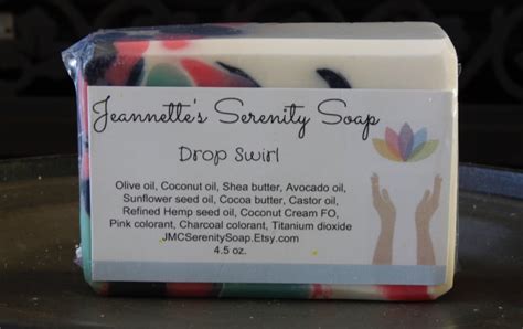 Drop Swirl Soap By Jmcserenitysoap On Etsy