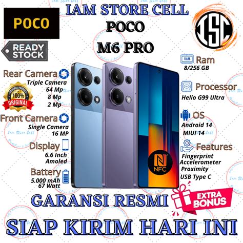 Jual Poco M Pro Gb Garansi Resmi Tahun Shopee Indonesia