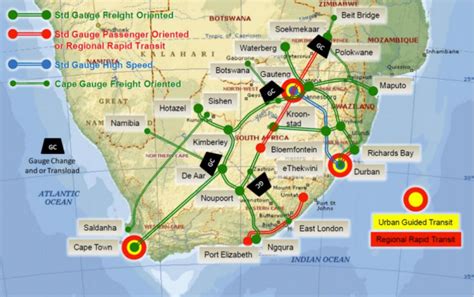 South Africa High Speed Rail Railways Africa