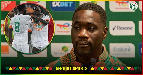 Can 2023 Serge Aurier Crispe Latmosphère Avant Mali