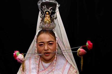 Bangkok Post Ritual Piercings Mark Annual Taoist Festival In Phuket