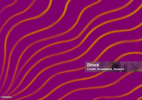 추상 미술 배경 은 물결 모양의 빨간색 선어두운 보라색 색상 곡선 오렌지 리본 배경 웨이브 바이올렛 패턴 0명에 대한 스톡 벡터 아트 및 기타 이미지 Istock