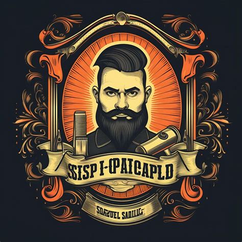 Premium Ai Image A Set Of Menu Layout 2d Design With Vintage Style
